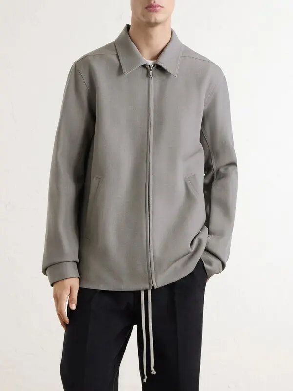 Rick Owens Brad Wool-drill Jacket
