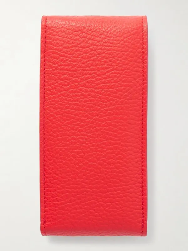 RAPPORT LONDON Portobello Full-grain Leather Watch Pouch