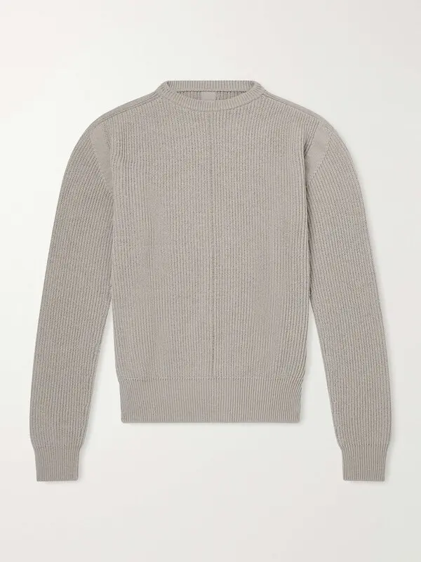 Rick Owens Fisherman Virgin Wool Sweater