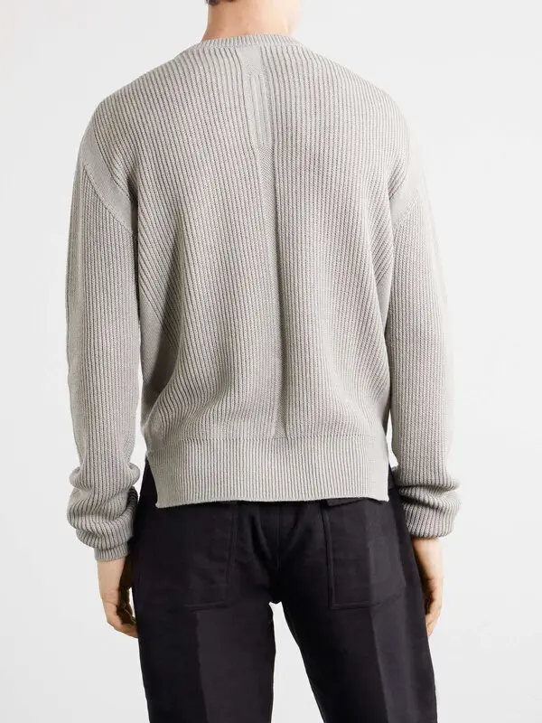 Rick Owens Fisherman Virgin Wool Sweater