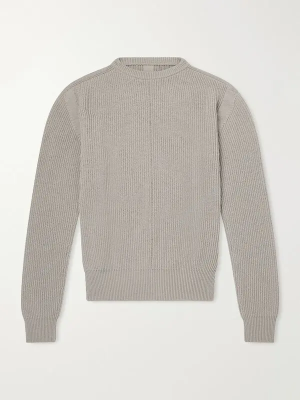 Rick Owens Fisherman Virgin Wool Sweater