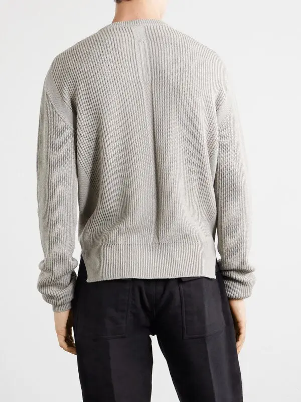 Rick Owens Fisherman Virgin Wool Sweater