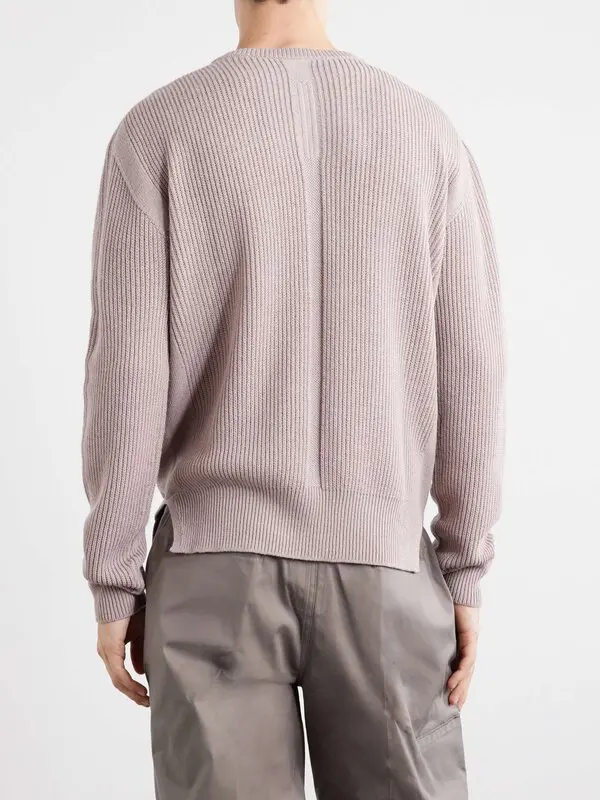 Rick Owens Fisherman Virgin Wool Sweater