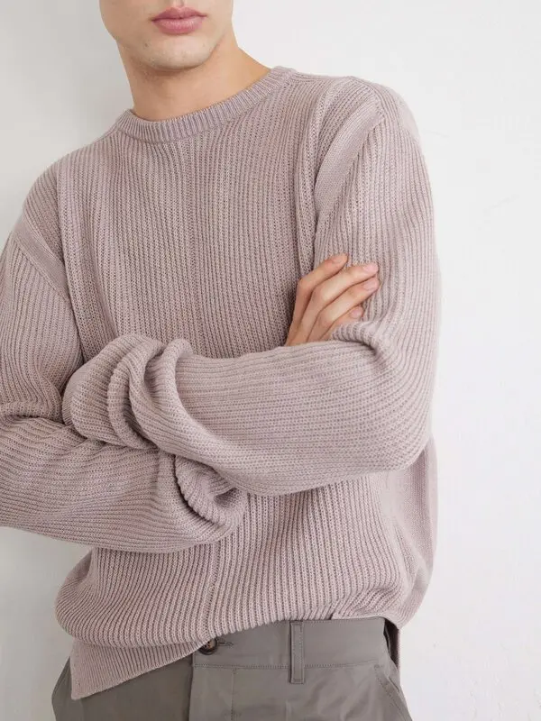 Rick Owens Fisherman Virgin Wool Sweater