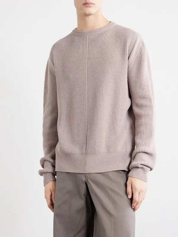 Rick Owens Fisherman Virgin Wool Sweater