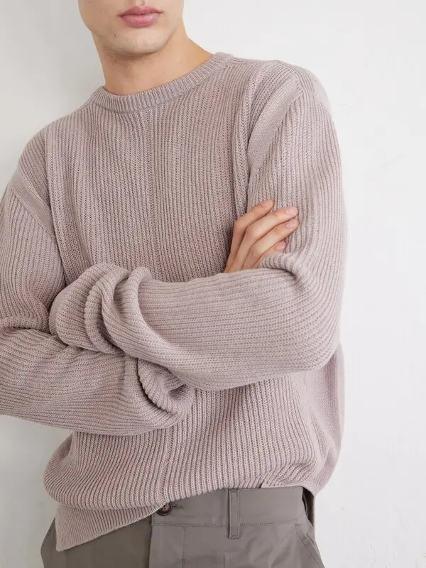 Rick Owens Fisherman Virgin Wool Sweater