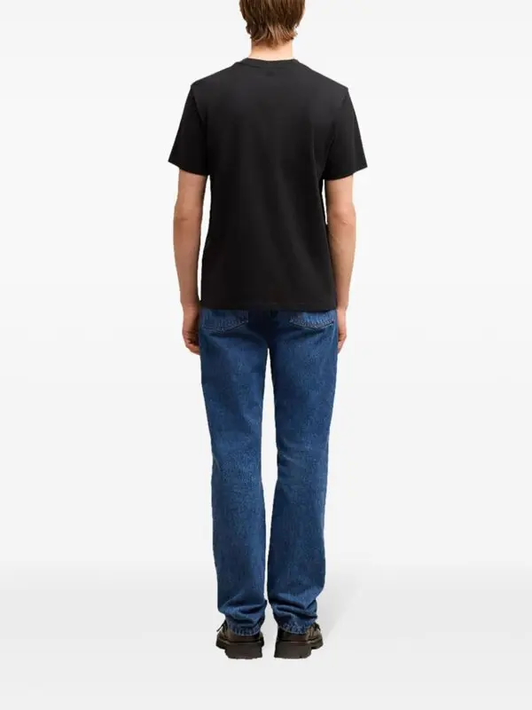 AMI Paris De Coeur Cotton T-shirt - Black