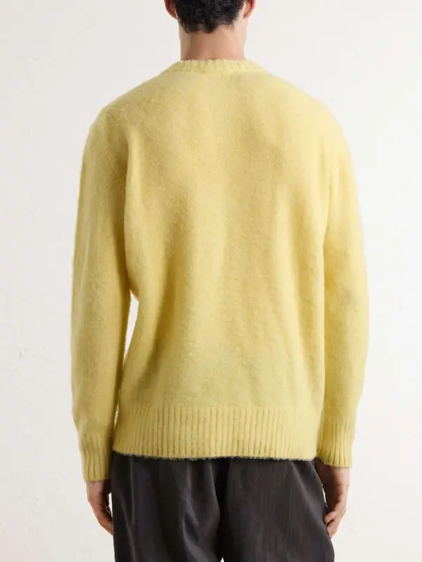PIACENZA CASHMERE 1733 Virgin Wool Sweater - Yellow