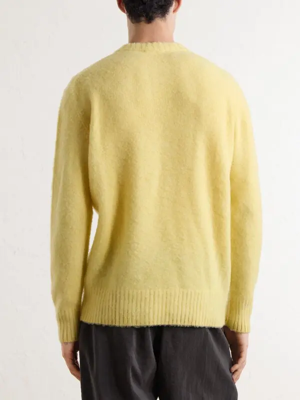 PIACENZA CASHMERE 1733 Virgin Wool Sweater - Yellow