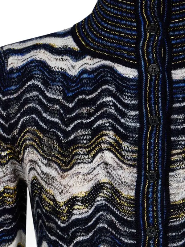 Missoni Zig Zag Motif Polo Shirt
