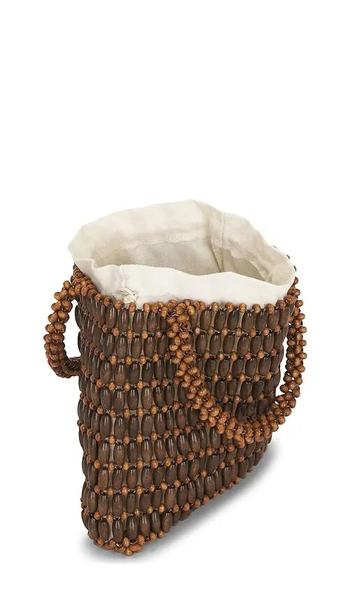 8 Other Reasons Beaded Top Handle Tote Bag