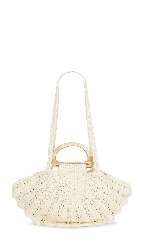 8 Other Reasons Hand Crochet Shell Clutch Bag