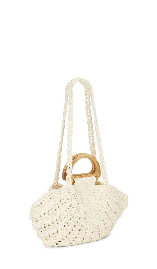 8 Other Reasons Hand Crochet Shell Clutch Bag