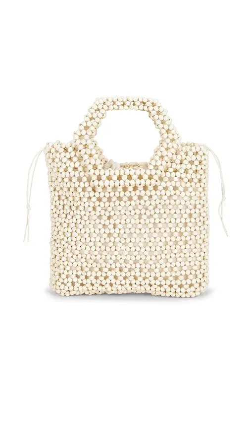 8 Other Reasons Beaded Wooden Tote Bag
