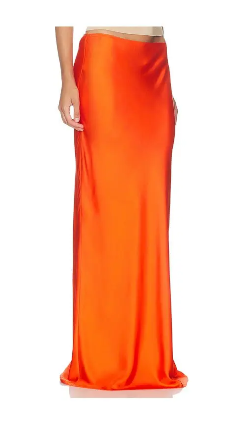 Cult Gaia Chantel Silk Maxi Skirt