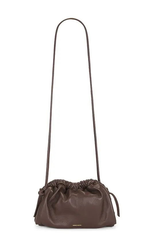 MANSUR GAVRIEL Mini Cloud Clutch Bag - Chocolate