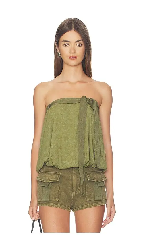 NIIHAI Bandeau Balloon Top