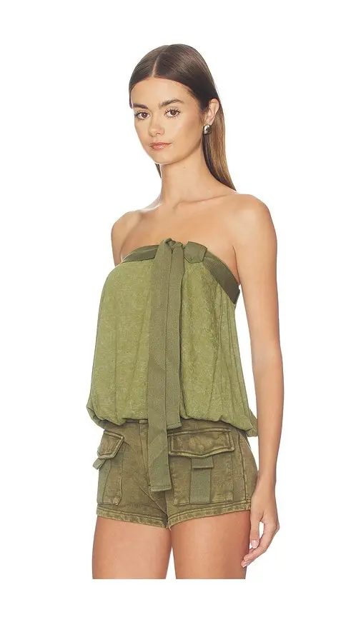 NIIHAI Bandeau Balloon Top