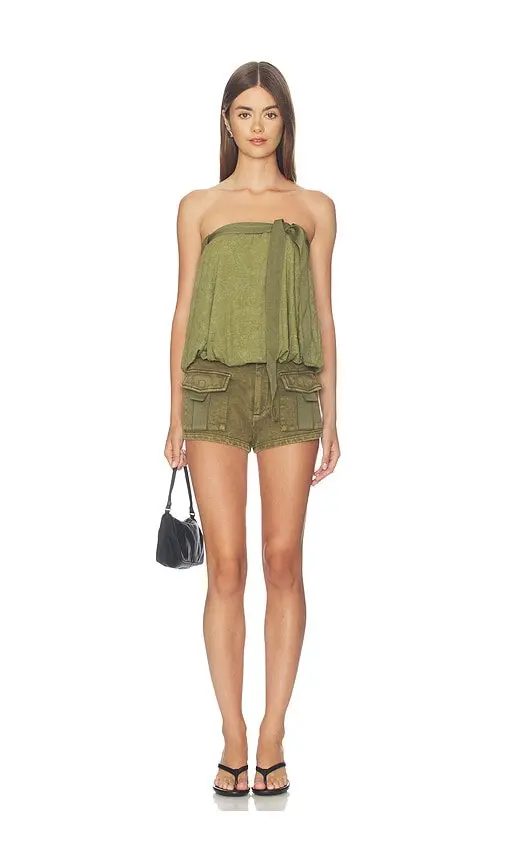 NIIHAI Bandeau Balloon Top