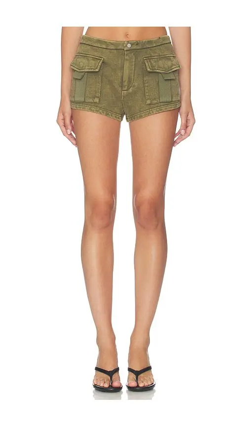 NIIHAI Micro Booty Short In Green