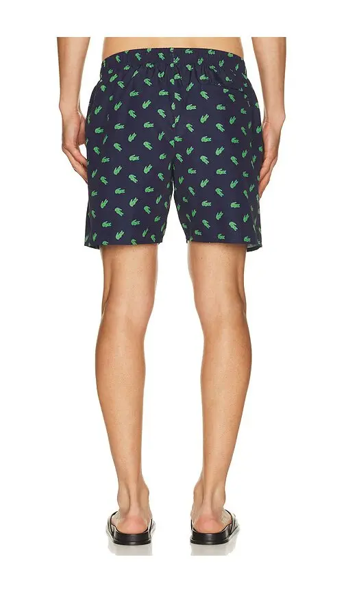 Lacoste Printed Swim Shorts