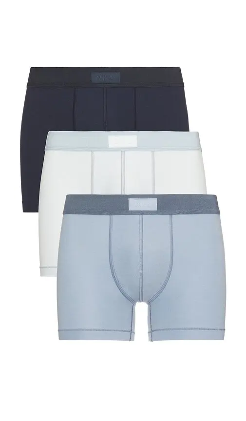 SKIMS Cotton 3 Boxer Brief 3-pack In Multi - Nimbus Multi