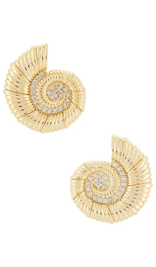 BRACHA Drift Earrings In Metallic