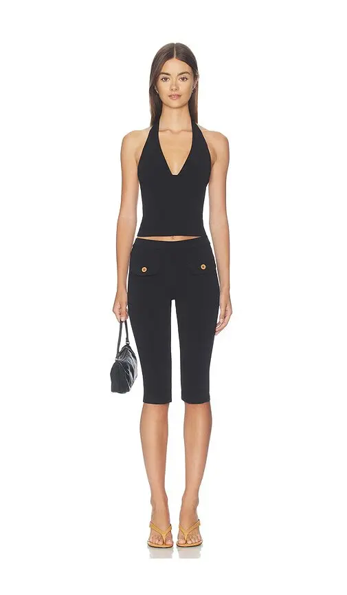 ODDLI Halter Top In Organic Cotton Jersey