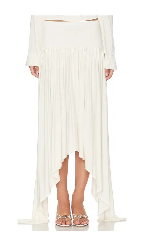 AYA MUSE Elya Asymmetrical Maxi Skirt