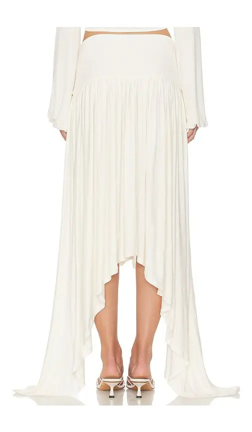 AYA MUSE Elya Asymmetrical Maxi Skirt