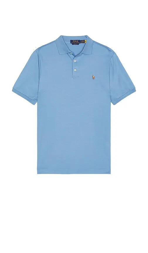 Polo Ralph Lauren Soft Touch Polo In Baby Blue
