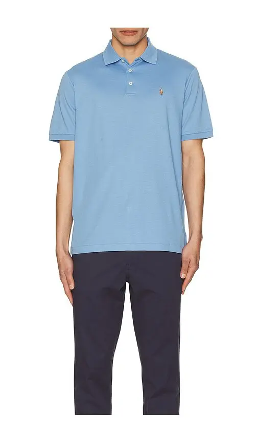 Polo Ralph Lauren Soft Touch Polo In Baby Blue