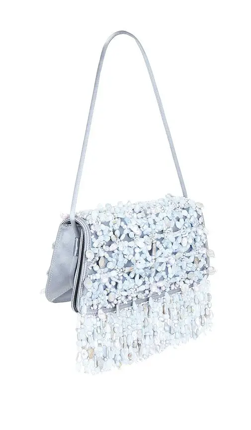 Cult Gaia Idalia Beaded Shoulder Bag