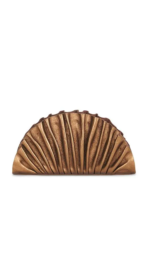 Cult Gaia Nala Metallic Clutch