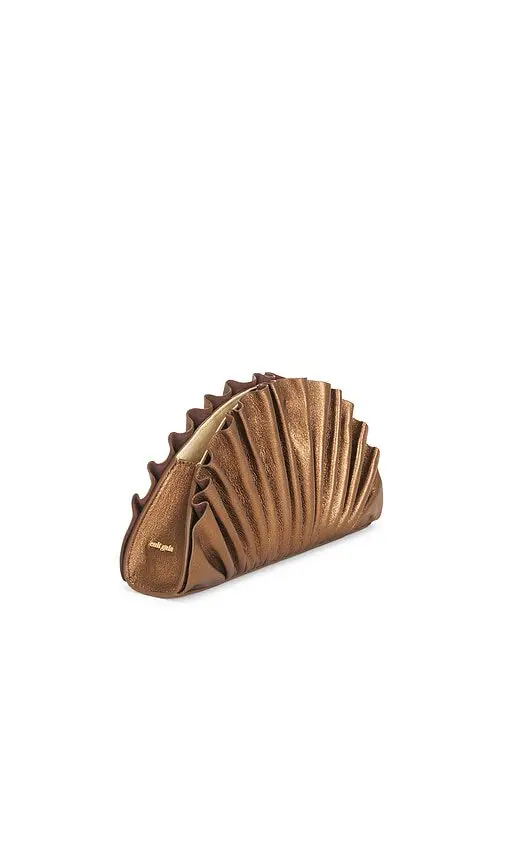 Cult Gaia Nala Metallic Clutch
