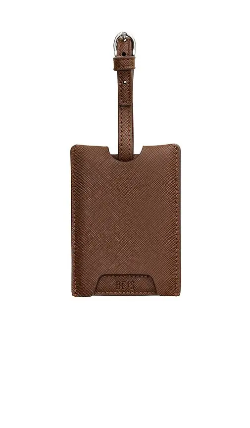 BEIS The Luggage Tag In Brown - Maple