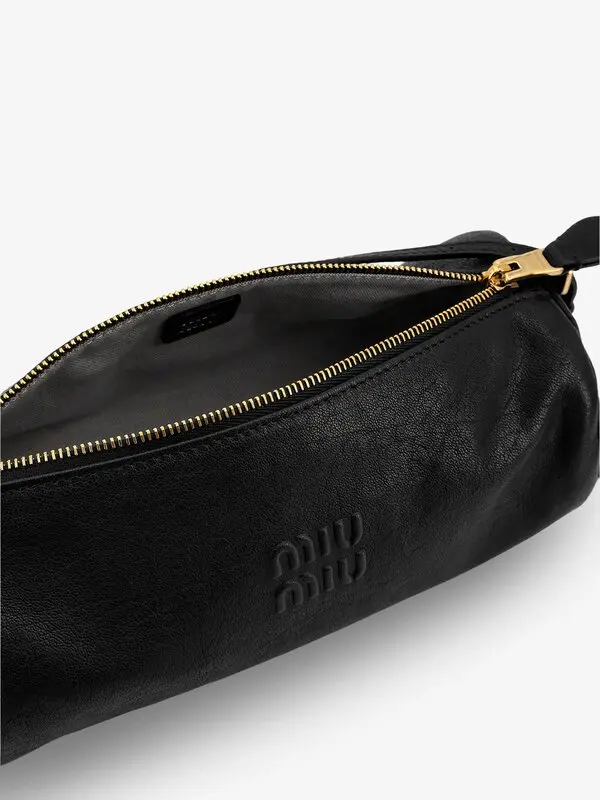 Miu Miu Mini Aviator Leather Shoulder Bag