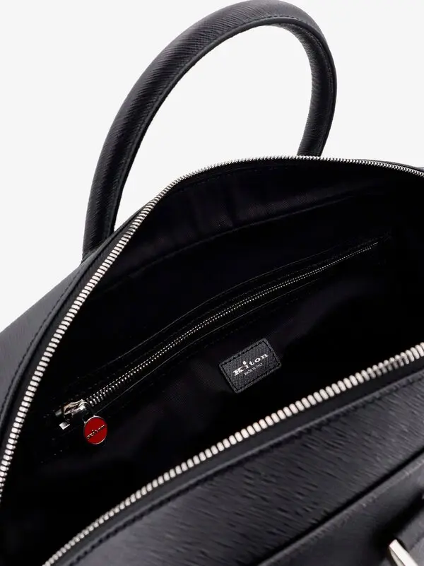 Kiton Leather Work Bag
