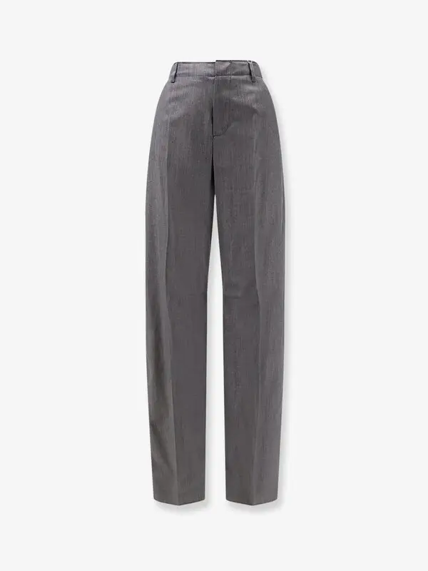 MAISON MARGIELA Virgin Wool And Cotton Trousers