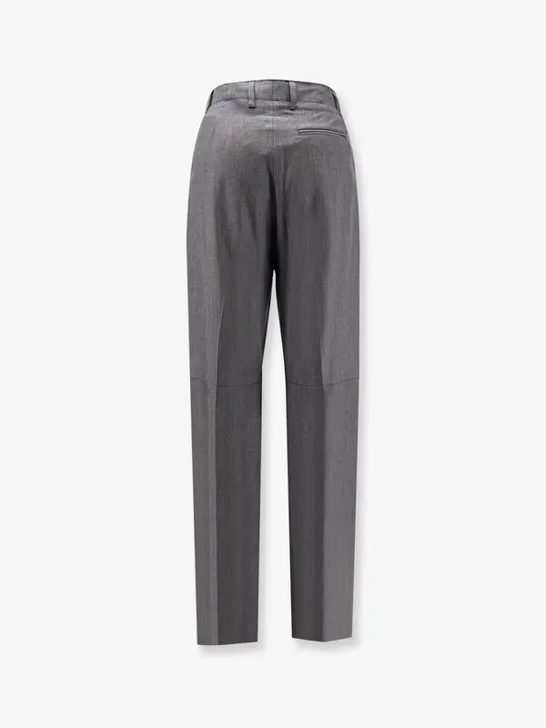 MAISON MARGIELA Virgin Wool And Cotton Trousers