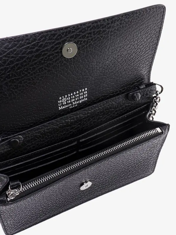 MAISON MARGIELA Four Stitches Leather Wallet - Black
