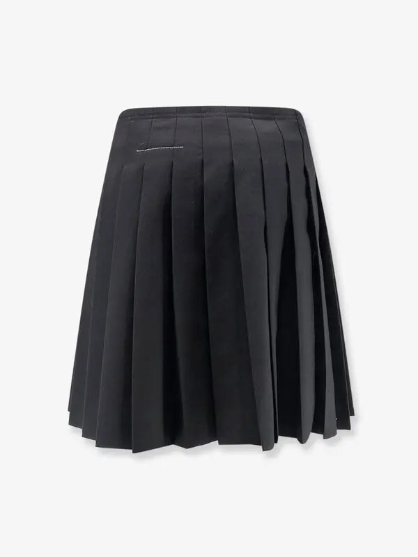 MAISON MARGIELA Pleated Mini Skirt