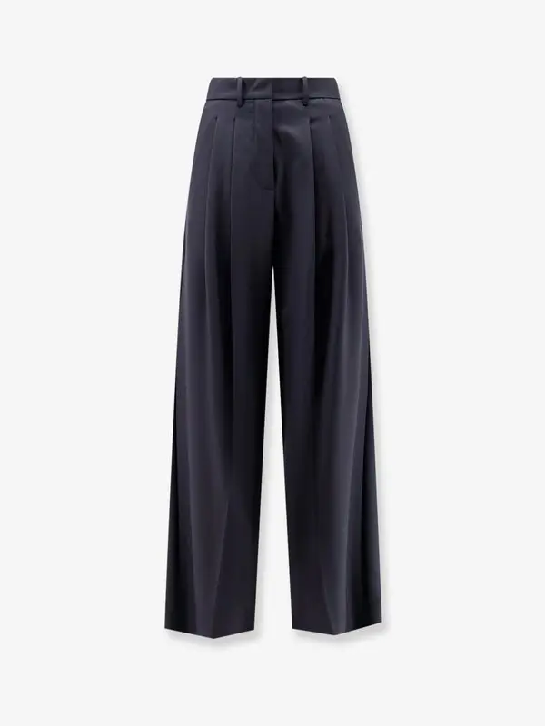 ALYSI Wool Blend Trousers With Pinces