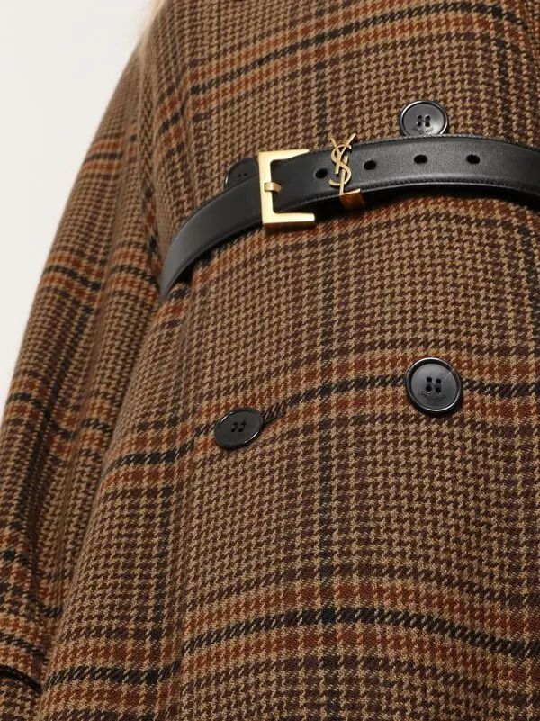 Saint Laurent Leather Belt