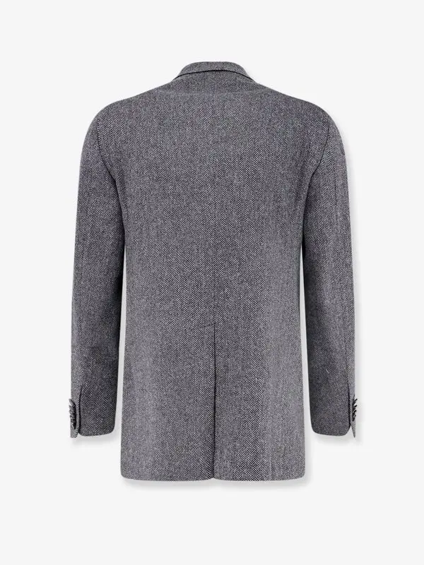 Tagliatore Doublebreasted Virgin Wool And Cashmere Blazer