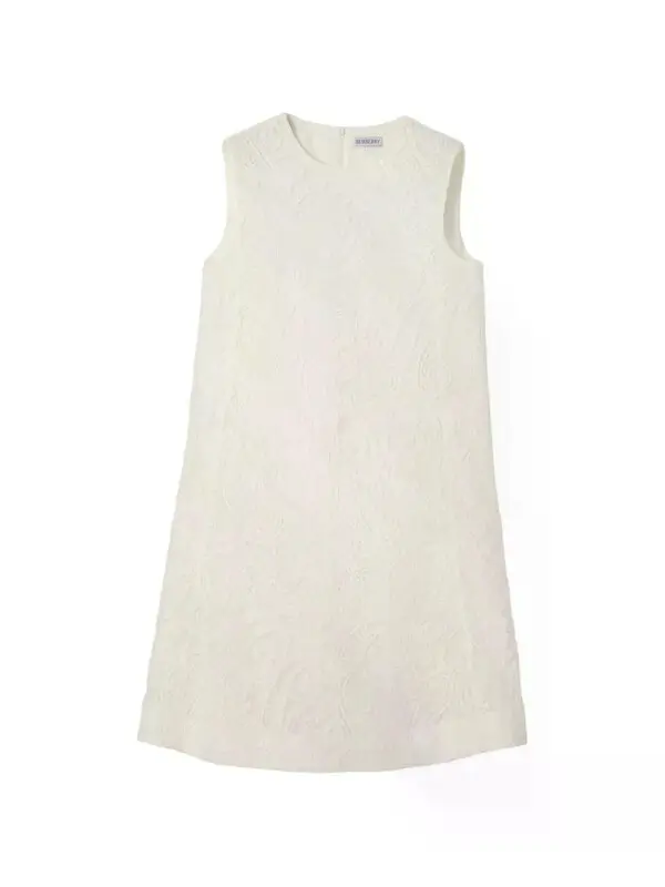 Burberry Paisley Lace Shift Dress