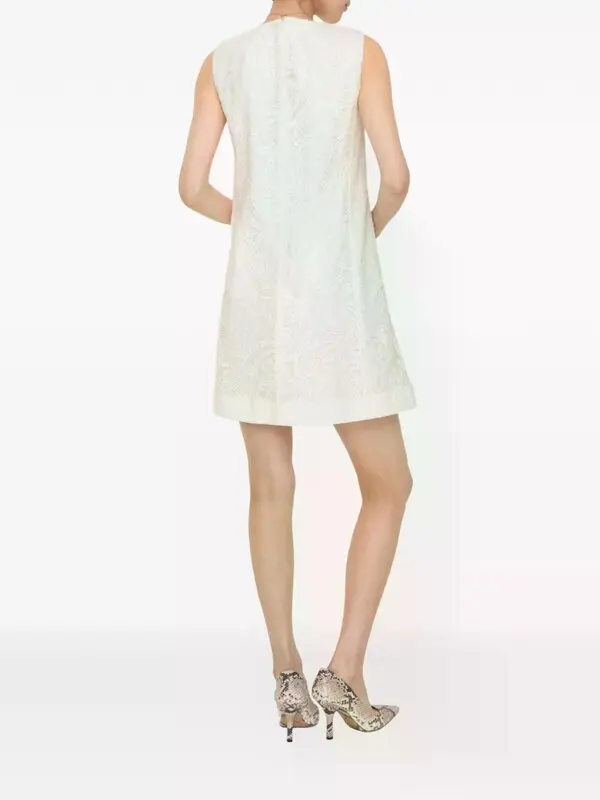 Burberry Paisley Lace Shift Dress