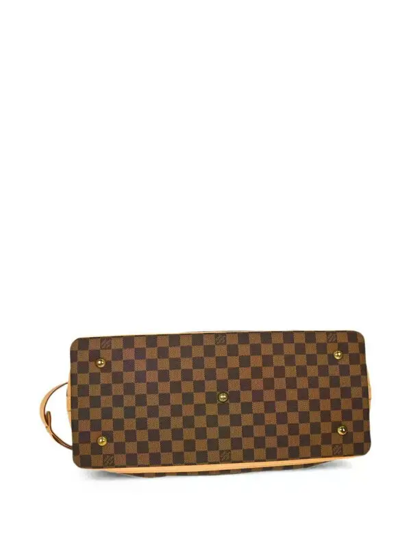 LOUIS VUITTON 1896-1996 Clipper Damier Ebene Luggage - Brown