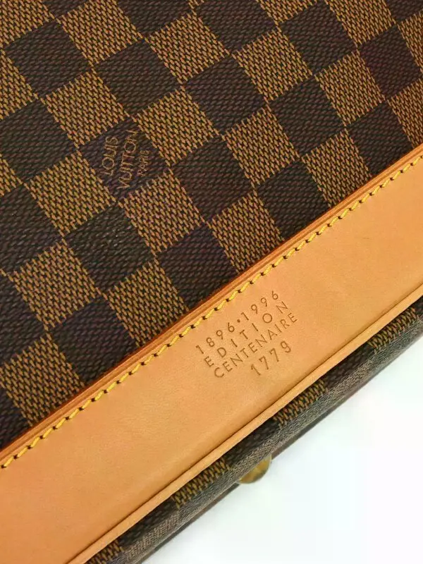 LOUIS VUITTON 1896-1996 Clipper Damier Ebene Luggage