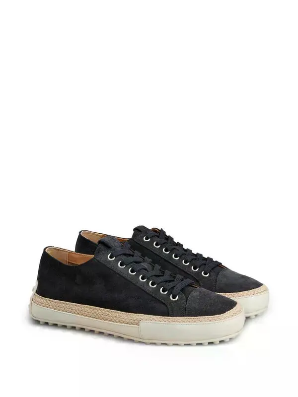 TOD'S Suede Espadrille Sneakers